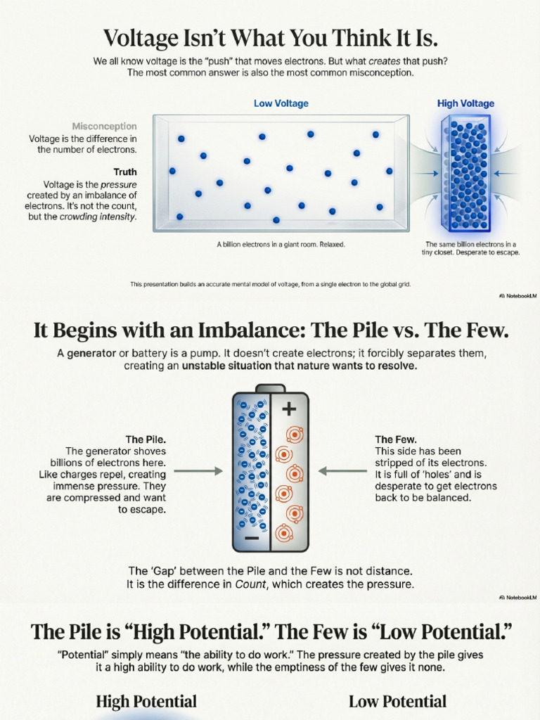 Voltage Explained The Power of Pressure | PDF