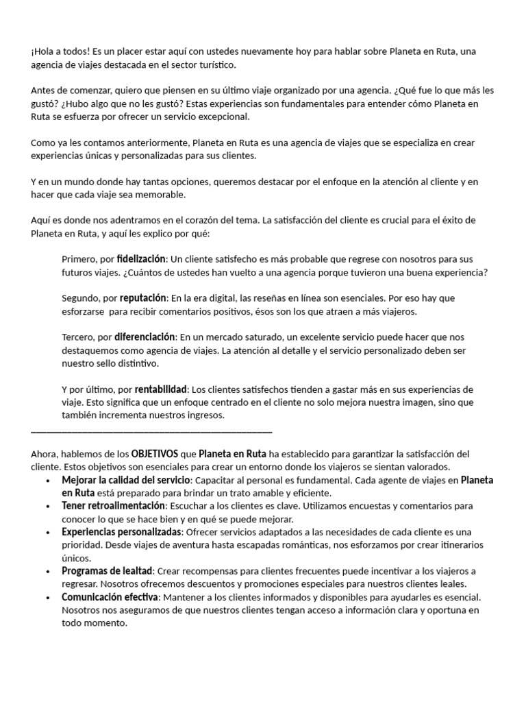 Exposición Satisfacción Al Cliente | PDF | Servicio al Cliente