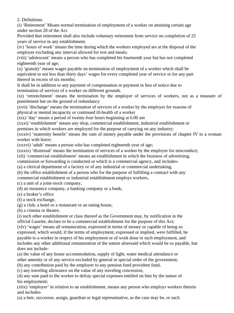 Summary Labour Act 2006 | PDF | Employment | Overtime