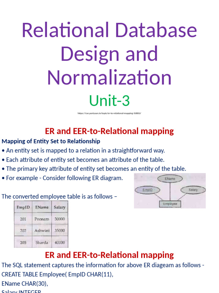 DDM Unit-3 | PDF | Relational Model | Software Design