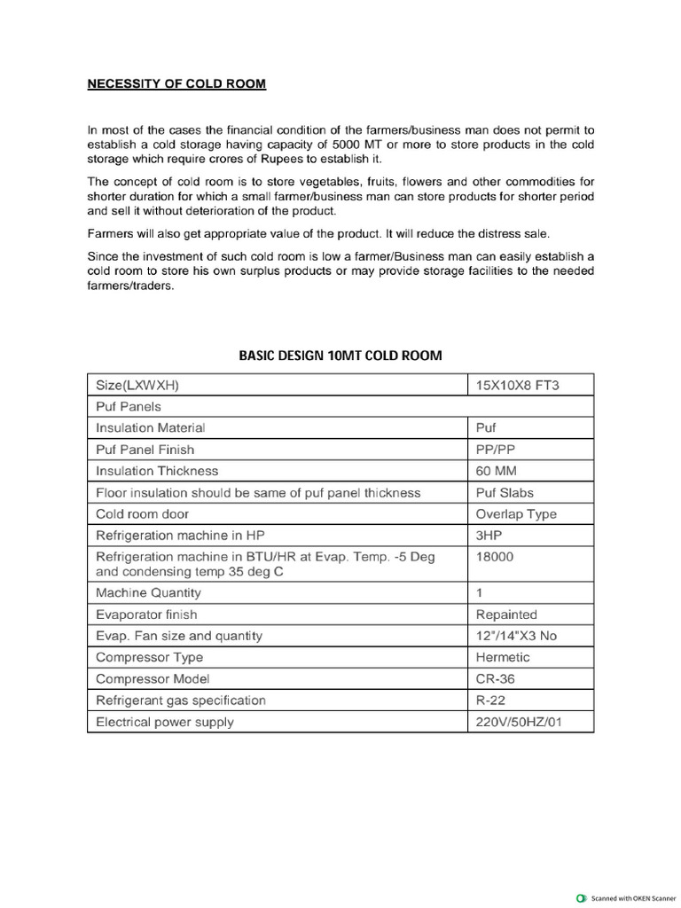 Tanda Room Project | PDF