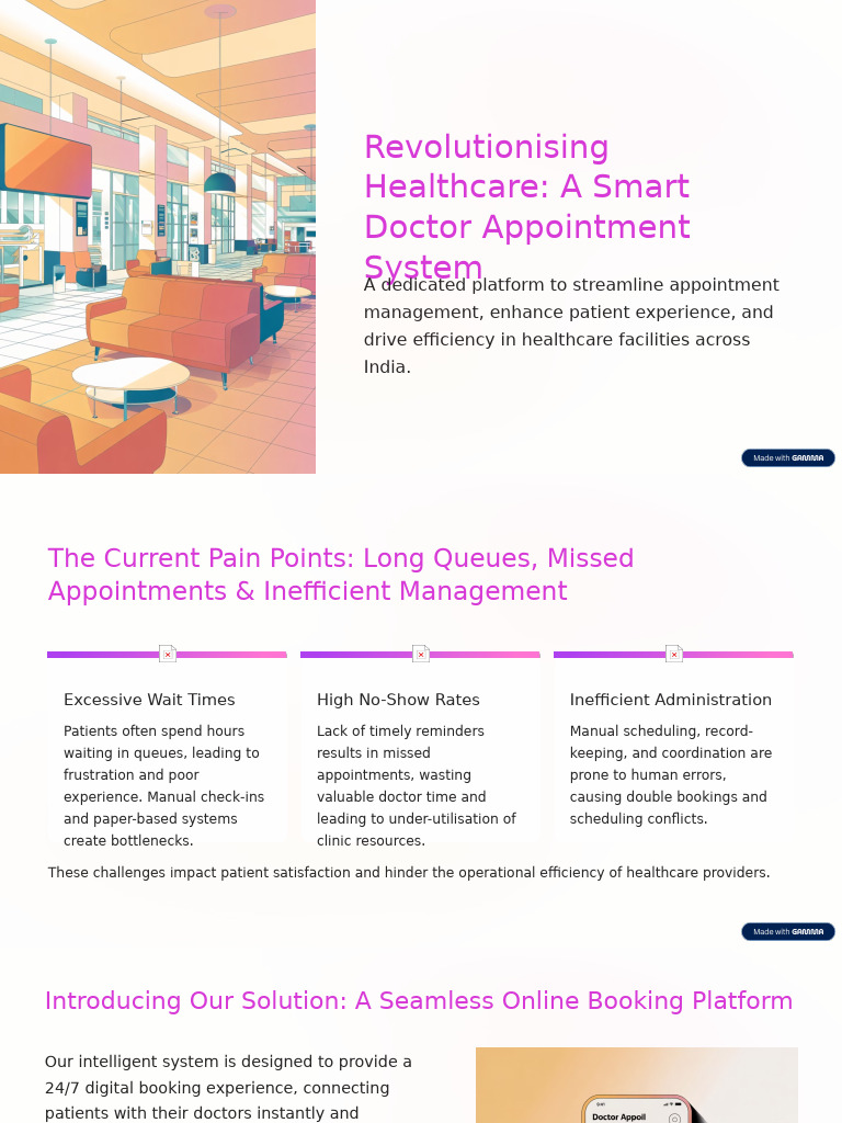 Smart Doctor Appointment System | PDF | Electronic Health Record ...