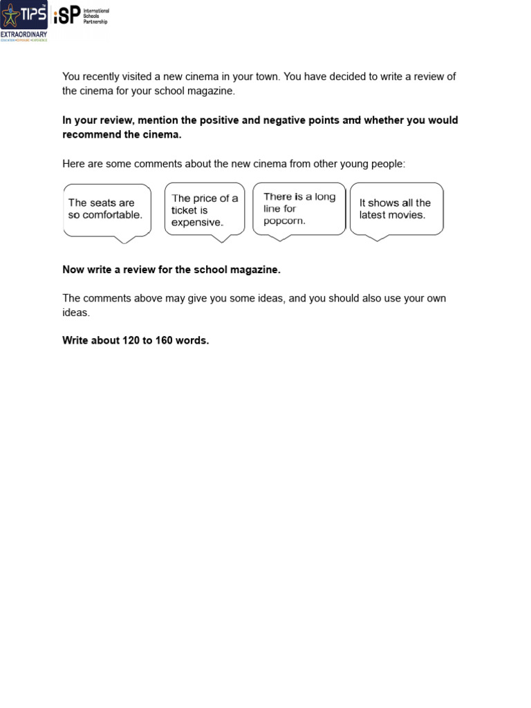 Cinema and Farm Visit Reviews | PDF