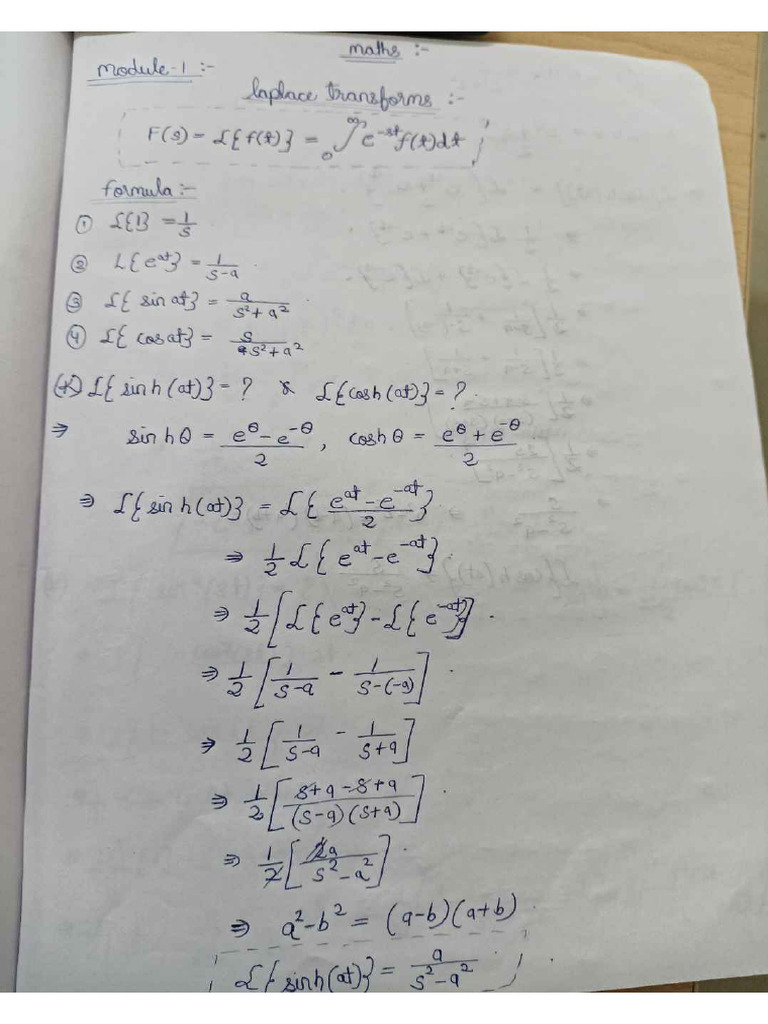 Math M 1 - Compressed | PDF