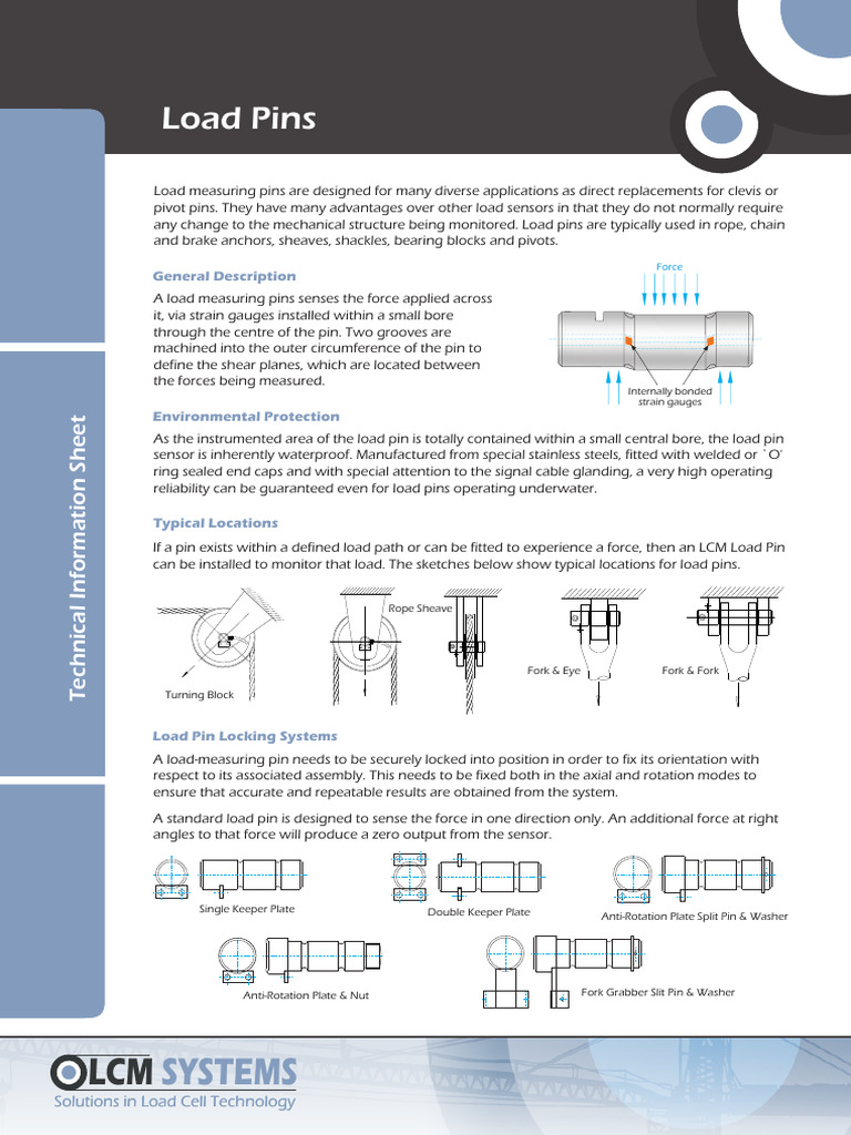 Getting The Most From Your Load Pin | PDF | Calibration | Bending