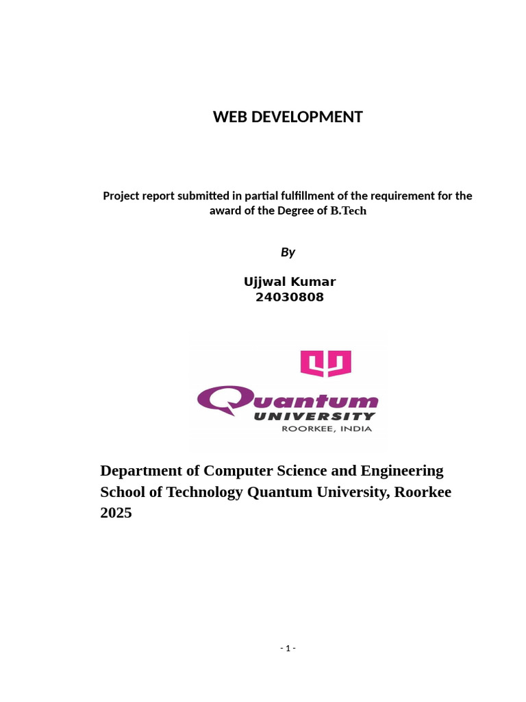 Web Development for Restaurant Services | PDF | Software Development ...
