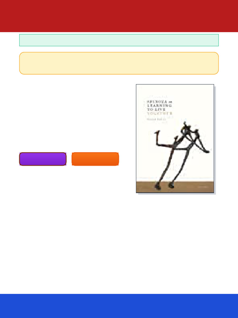 Spinoza on Learning to Live Together Susan James ebook expert edition | PDF