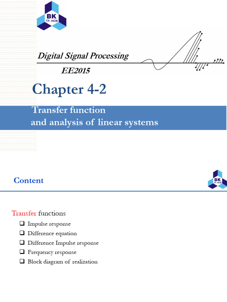 DSP Chapter4 2 Student 2025 | PDF | Digital Signal Processing | Function (Mathematics)