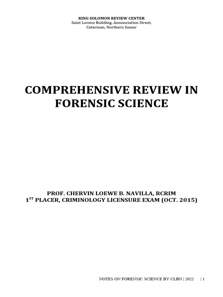 1. Personal Identification Techniques | PDF | Fingerprint | Film Speed