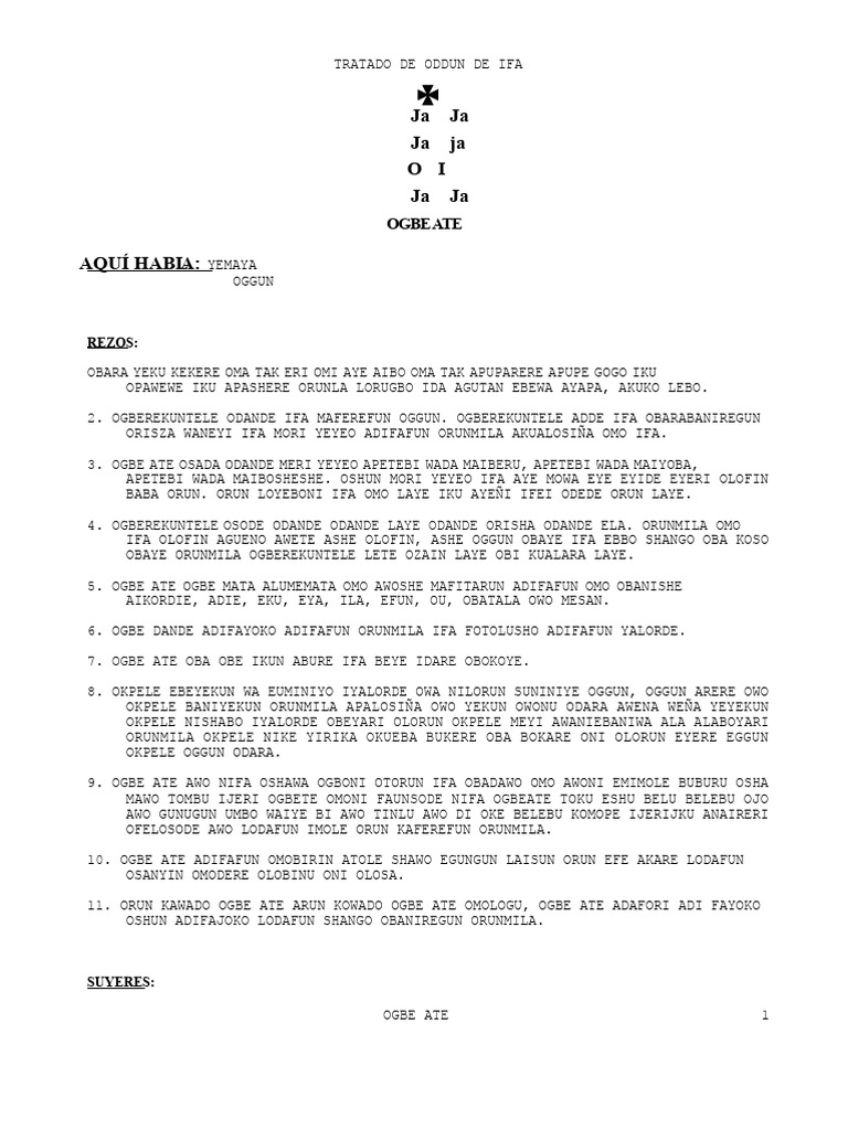 Ogbe Ate | PDF