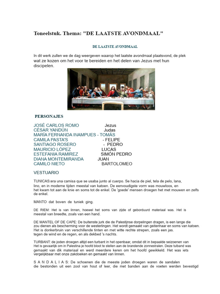 Toneelstuk - Kruisweg | PDF