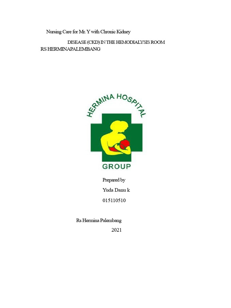 Nursing Care For Chronic Kidney Disease On Hemodialysis | PDF | Chronic ...