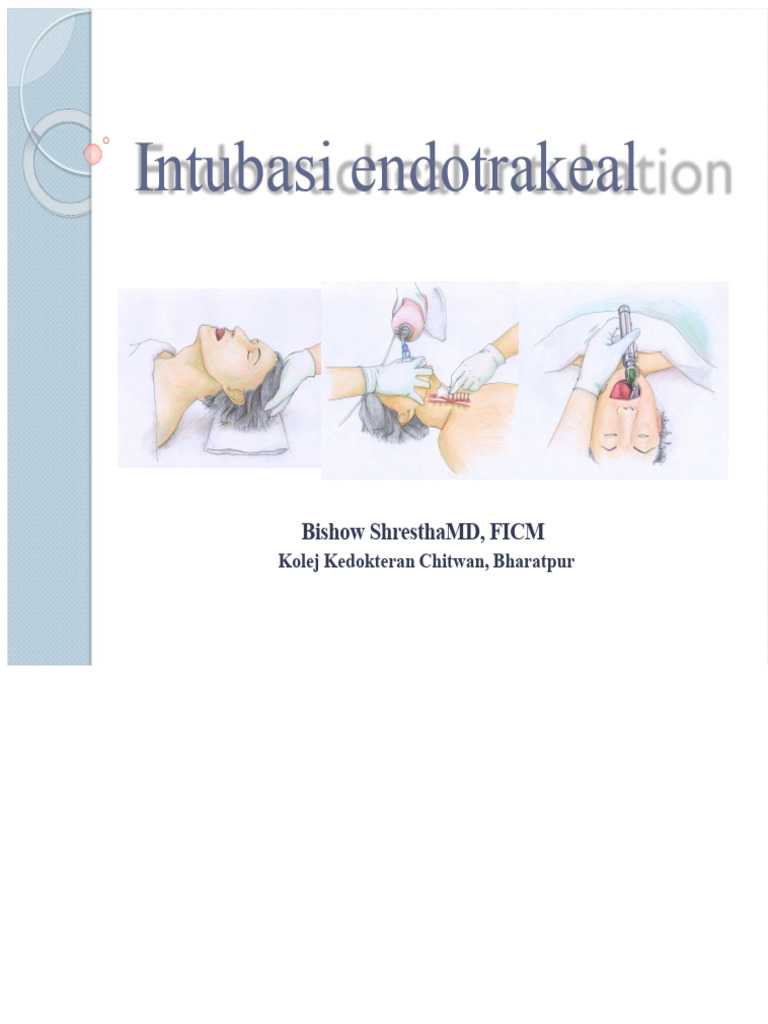 Intubasi Endotrakeal | PDF