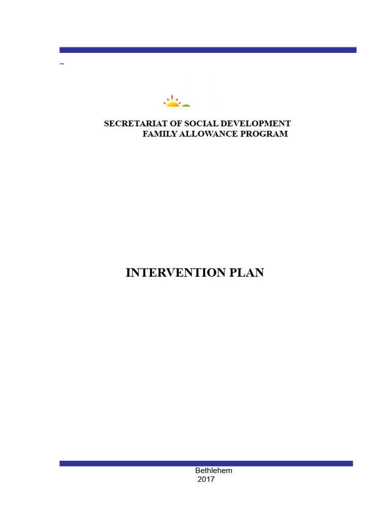 Intervention Project | PDF | Poverty | Poverty & Homelessness