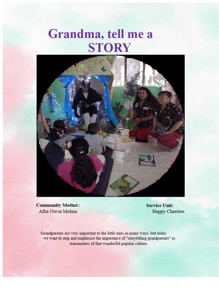 Grandpa, Tell Me A Story. | PDF | Grandparent | Storytelling