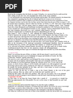 Columbus's 1493 Letter to Spain | PDF | Christopher Columbus | Voyages ...