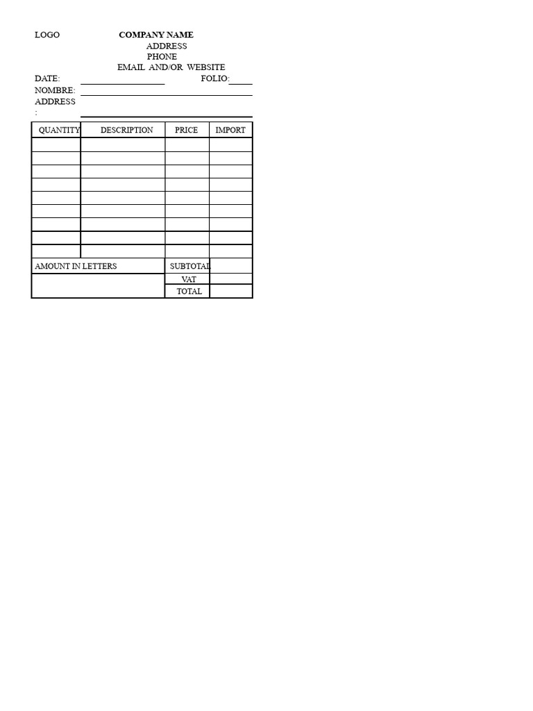 Generic Template 1 | PDF
