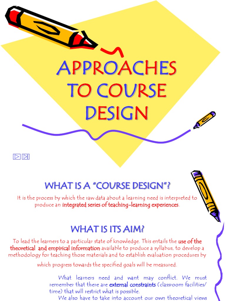 Course Design Approaches Explained | PDF | Competence (Human Resources ...