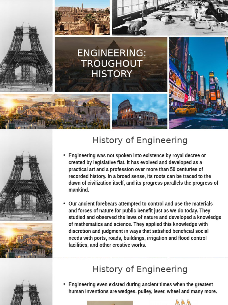 History of Engineering Through Ages | PDF | Ancient Egypt | Egyptian ...