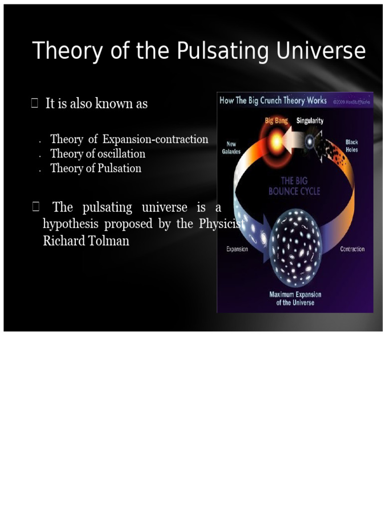 Theories of the Pulsating Universe | PDF | Universe | Astrophysics