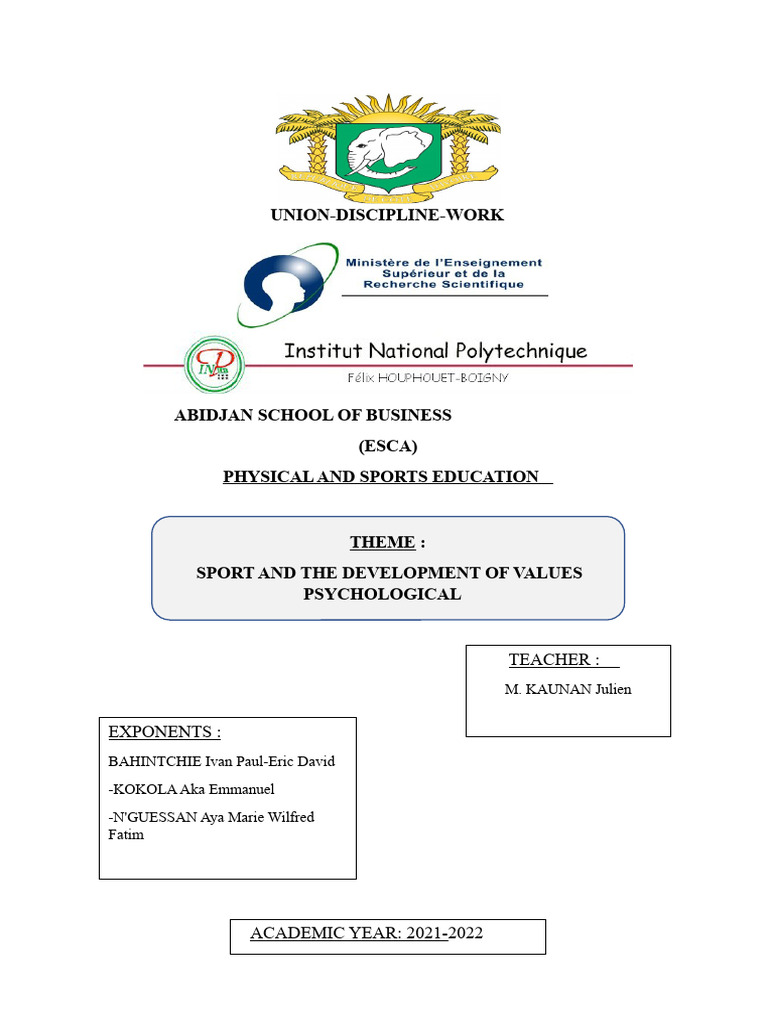 EPS Presentation | PDF | Value (Ethics) | Psychology