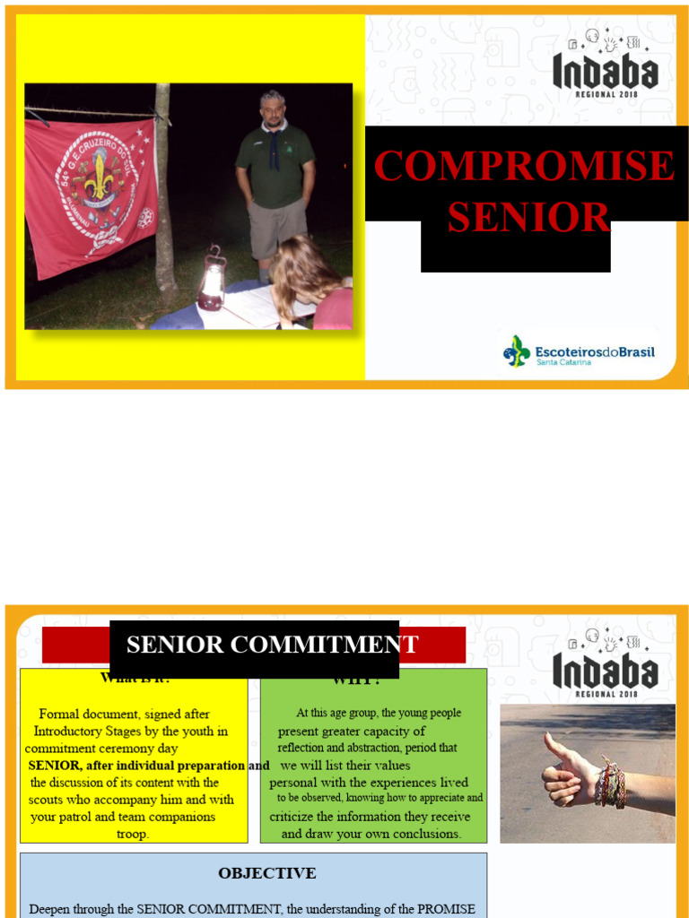 Senior Commitment | PDF | Scouting | Information