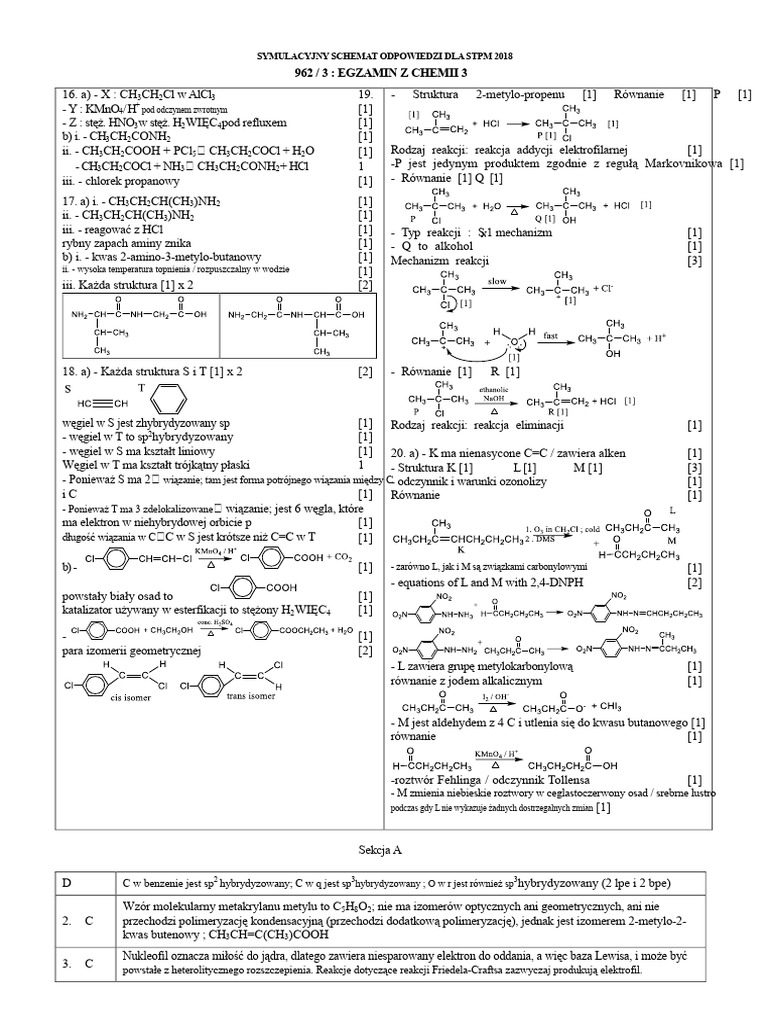 STPM 2018 Sem 3 Mock Ans PDF | PDF