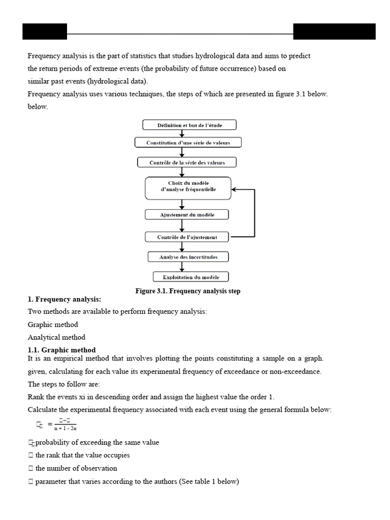 Chapter 3 Frequency Analysis | PDF | Normal Distribution | Probability Distribution