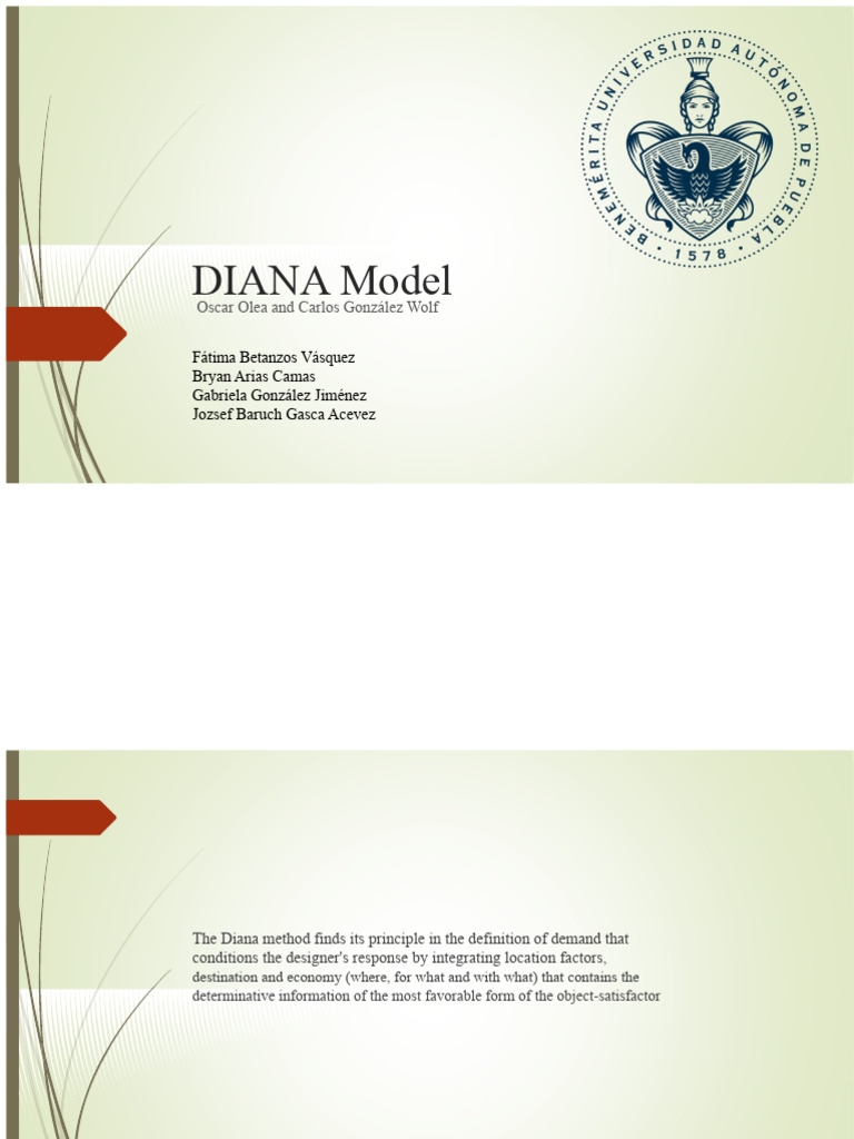 DIANA Model Methodology | PDF