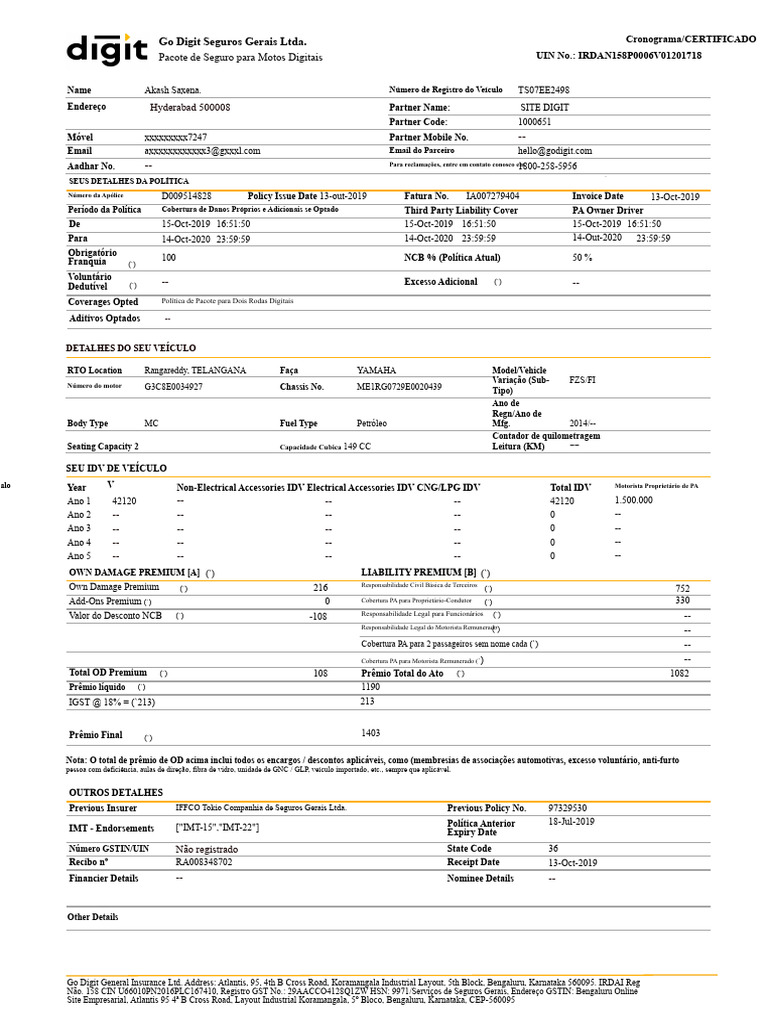 D009514828 3197813950420719 Agendas PDF | PDF | Cheque (banco) | Direito Civil (sistema jurídico)