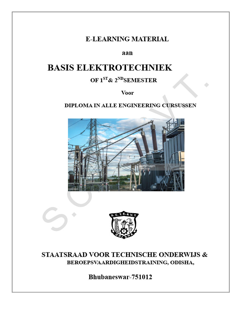 Basis Elektrische Engineering 1e jaar-LM | PDF