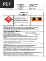 Unleaded Gasoline Safety Data Sheet | PDF | Gasoline | Toxicity
