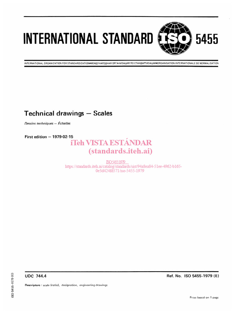 Iso 5455 1979 | PDF