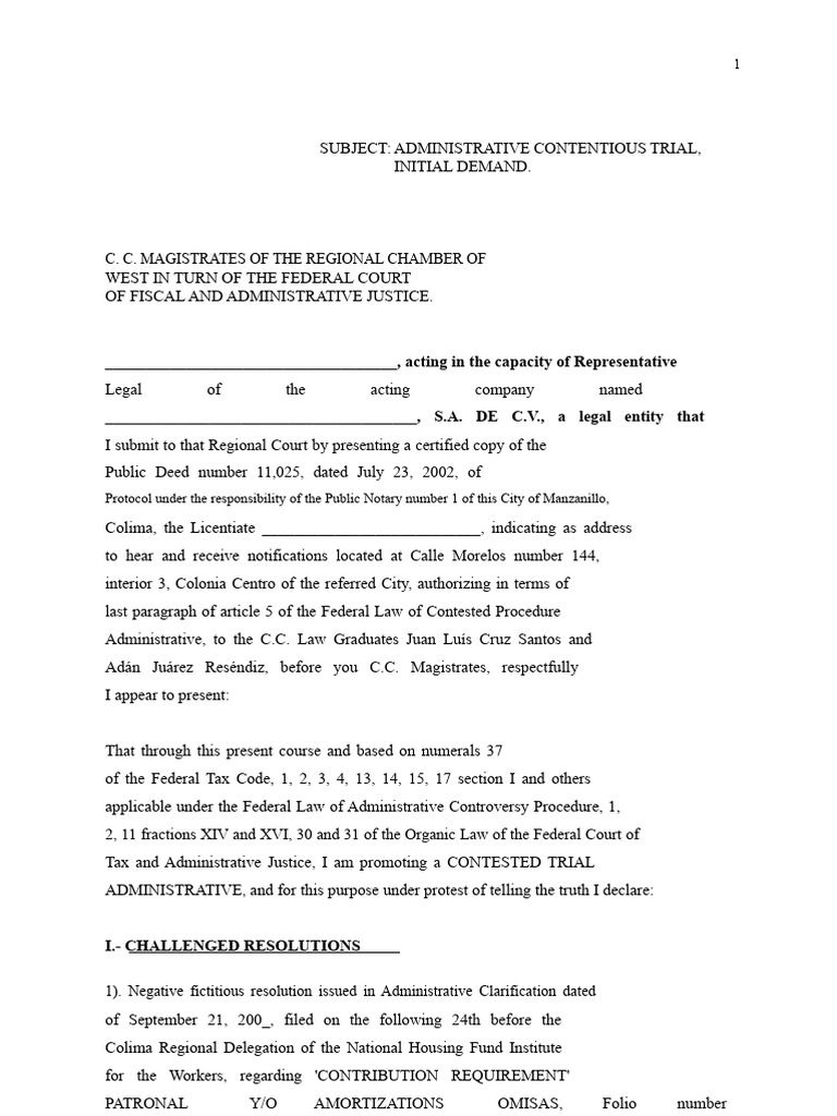 Fictitious Negative Demand | PDF | Lawsuit | Justice