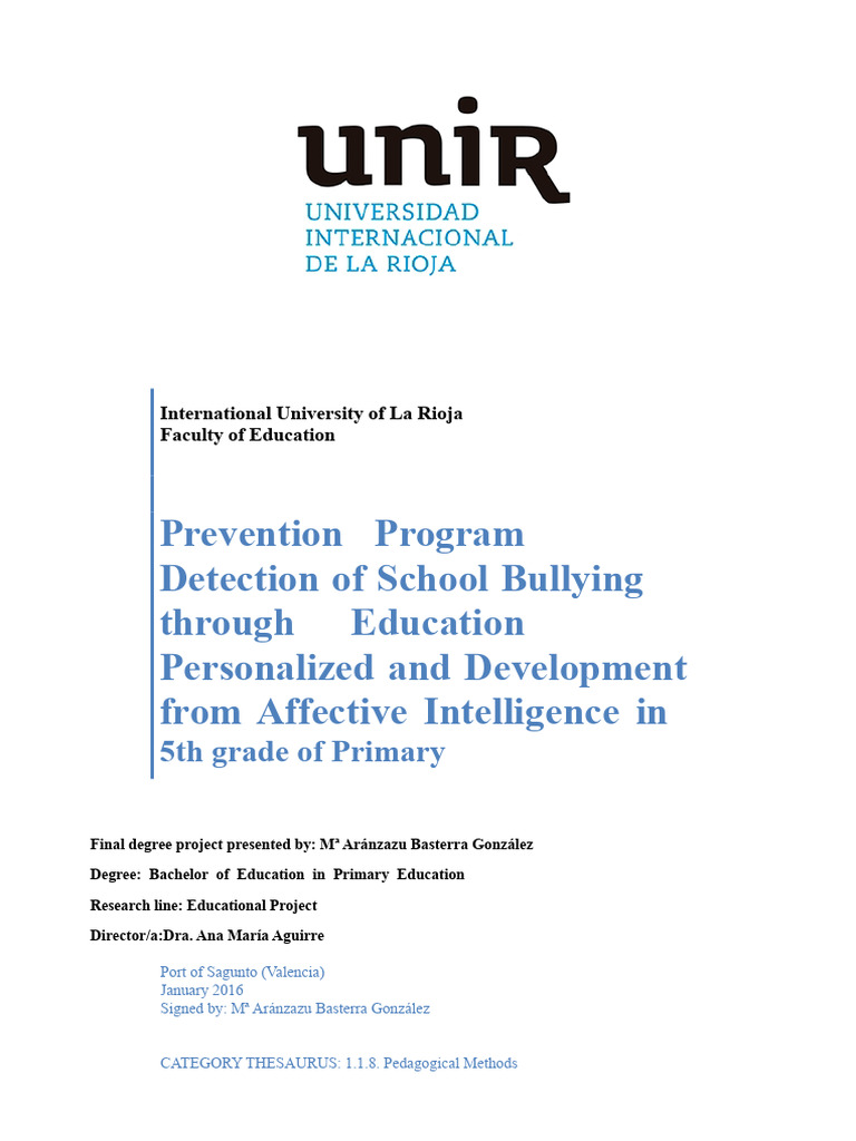 Project On School Bullying PDF | PDF | Bullying | Cyberbullying