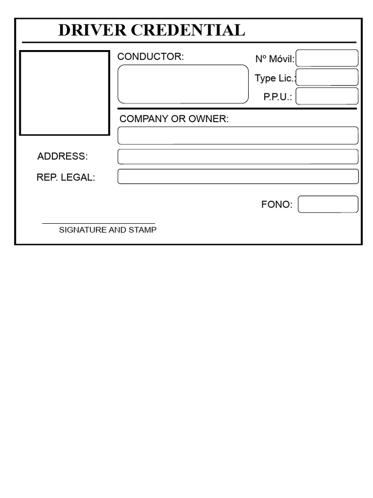 Credential Format | PDF