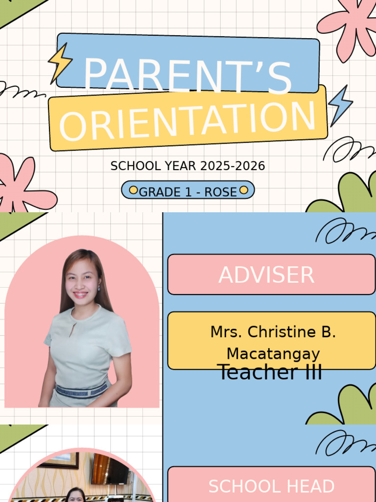 Parent Orientation Pdf