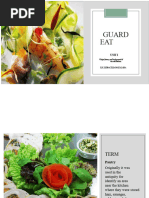 Understanding Garde Manger Roles | PDF | Garde Manger | Chef