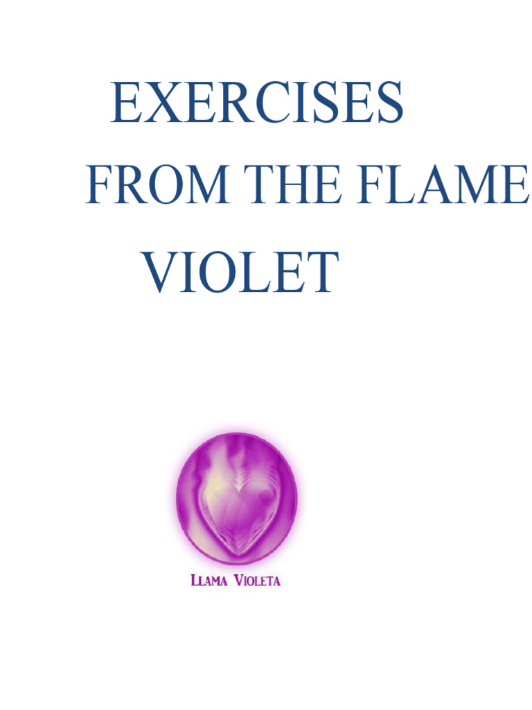 Violet Flame Healing Exercises Guide | PDF | Sun | Love