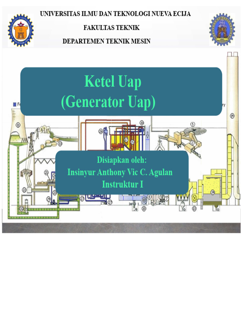 Prinsip dan Fungsi Generator Uap | PDF