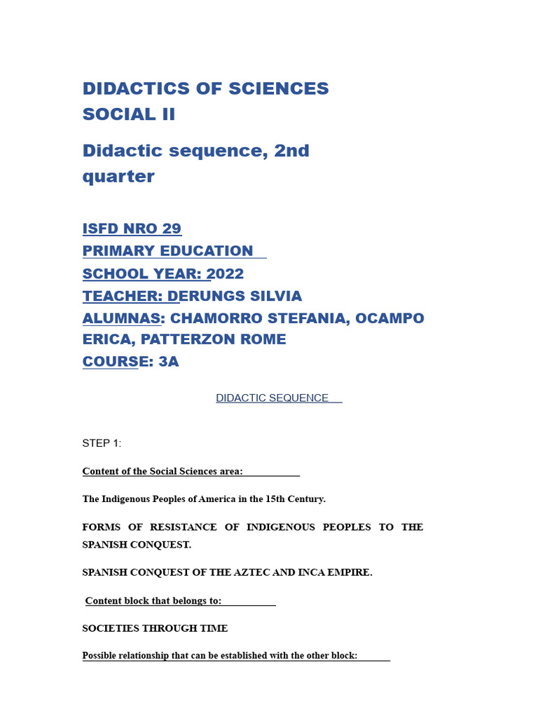 Indigenous Resistance to Spanish Conquest | PDF | Indigenous Peoples ...