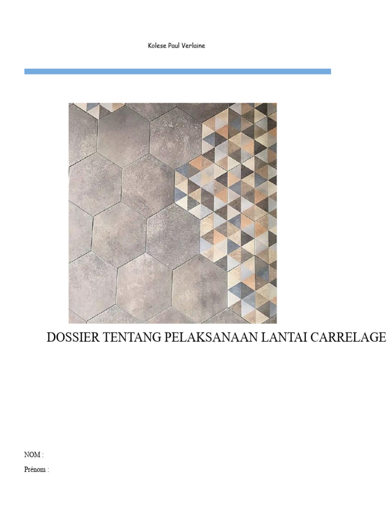 TP Pemasangan Ubin Lantai | PDF