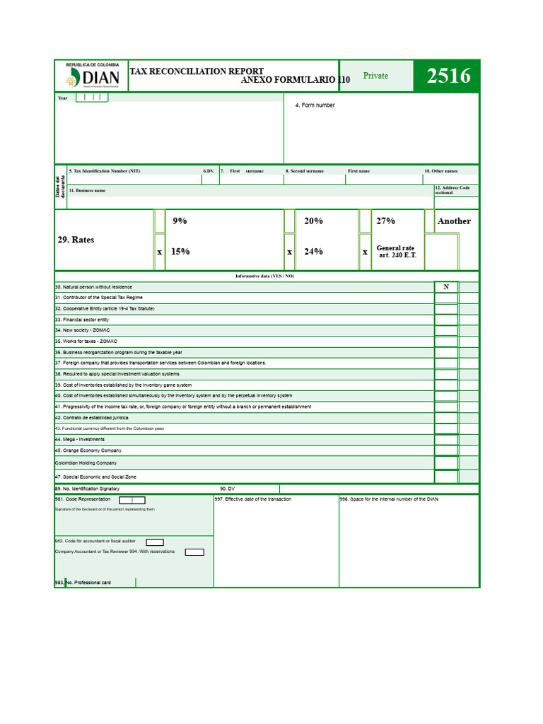 Annex 1 Fiscal Reconciliation Report Format 2516 Version3 | PDF ...