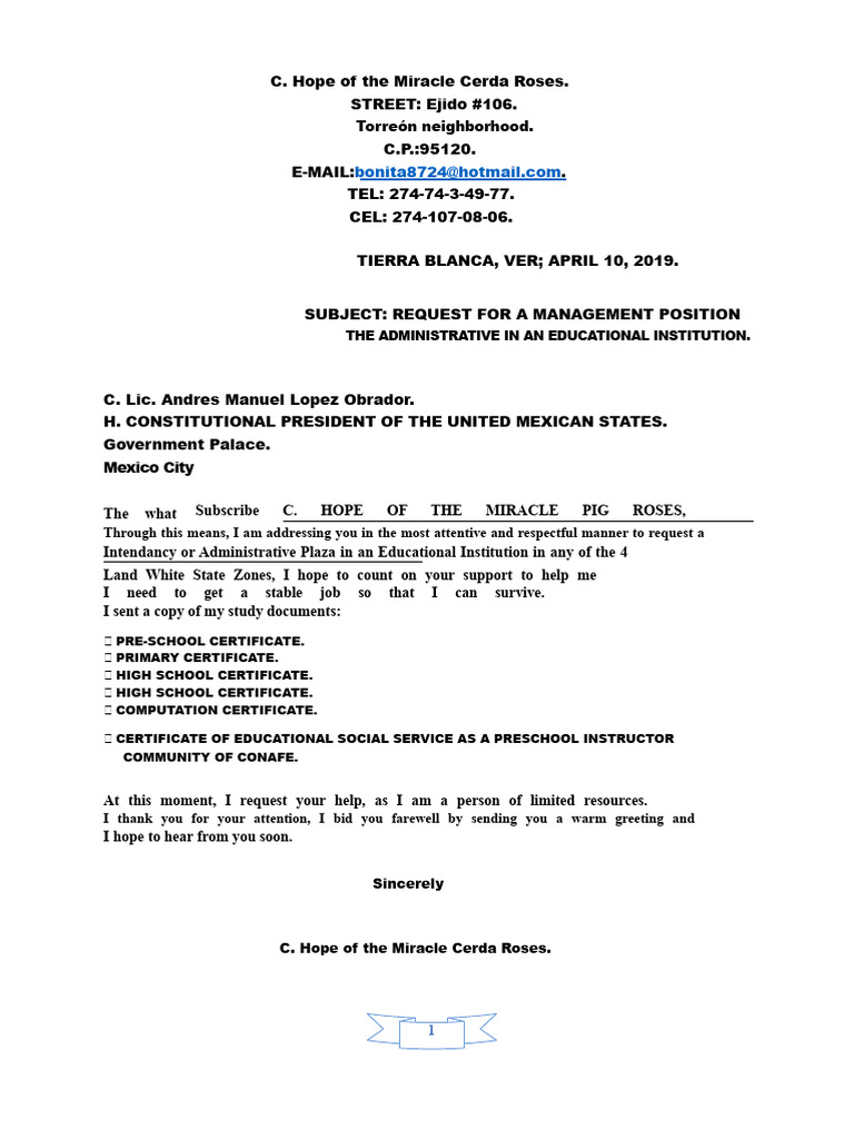 Plaza Intendente Office 2019 | PDF