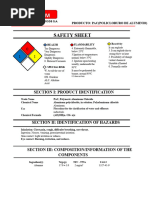 PAC Powder Safety Data Sheet | PDF | Water | Sodium Carbonate