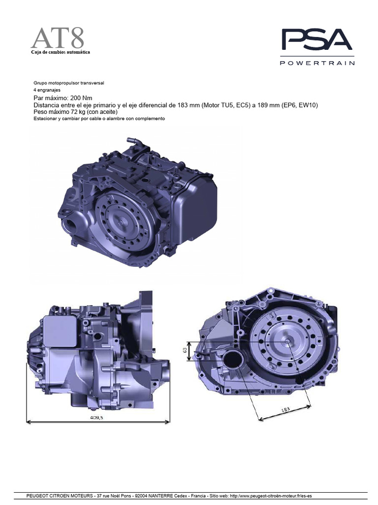 Psa Bva At8 | PDF