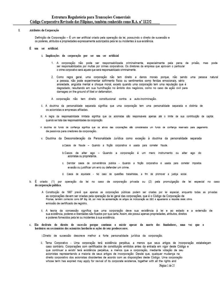 Código Das Sociedades Anônimas Revisto | PDF | Dividendo | Corporações