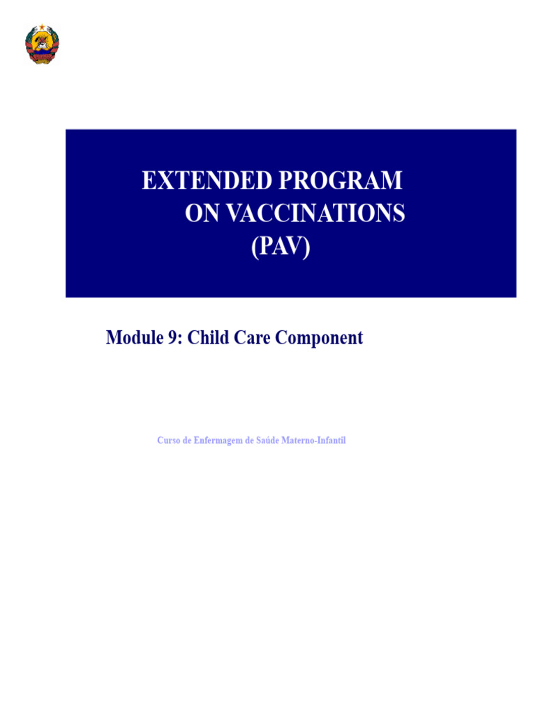 SUBMODULE 2d - EXTENDED VACCINATION PROGRAM | PDF | Infection | Vaccination