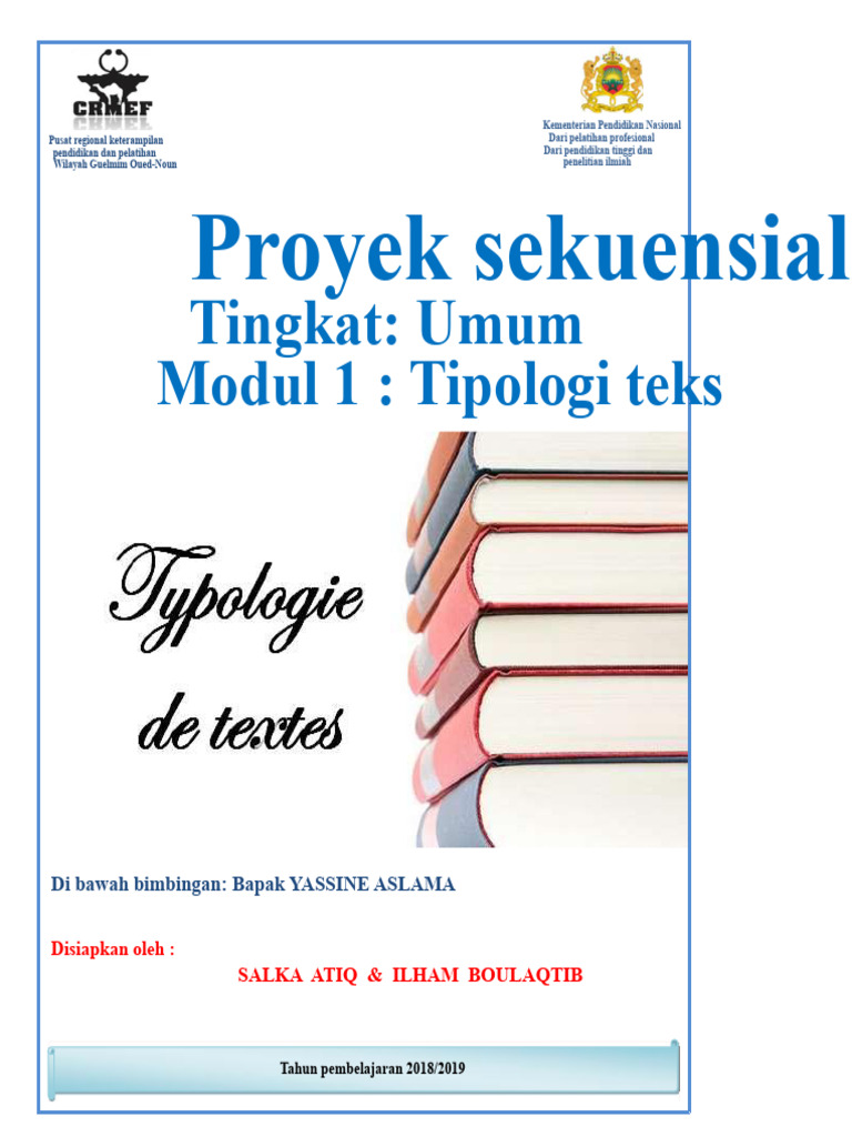 Modul Tipologi Teks untuk Siswa | PDF