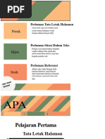 Panduan Format APA Edisi Ketujuh | PDF